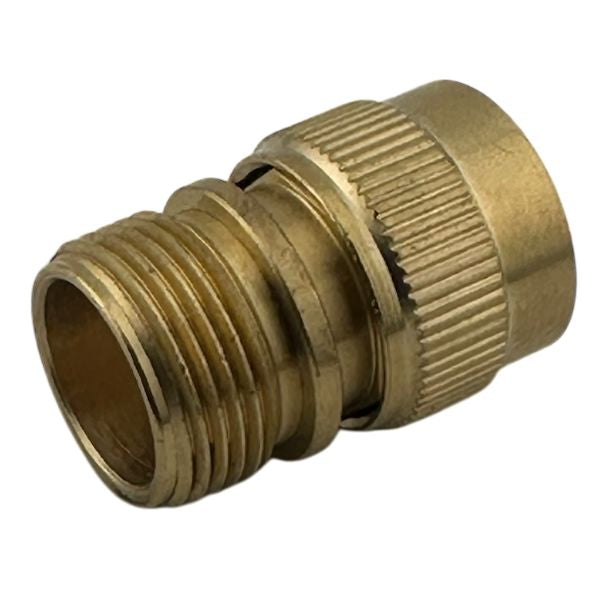 Female (hose side) Brass Quick Release Water Coupling 3/4" Male Thread ...