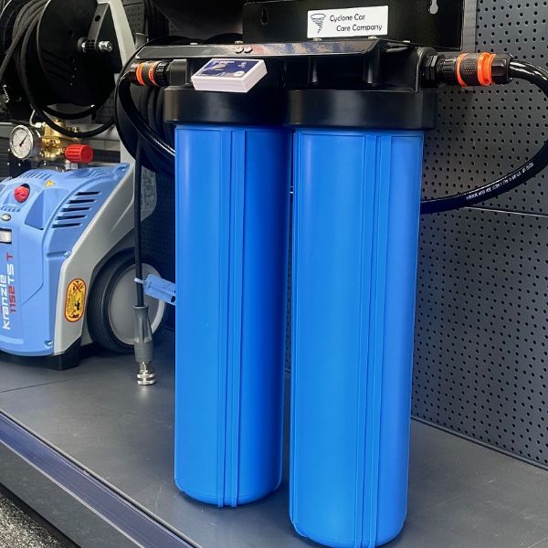 Spotless (DI RO) Twin Cartridge Resin Water Filter For Car Washing ...